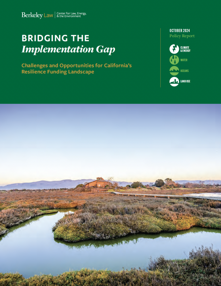 Bridging the Implementation Gap - UC Berkeley Law